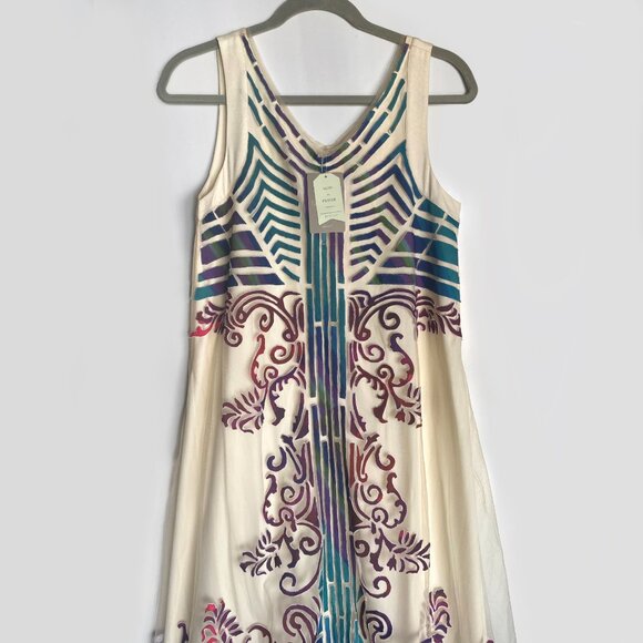 Geisha Designs Sleeveless Tulle Dress